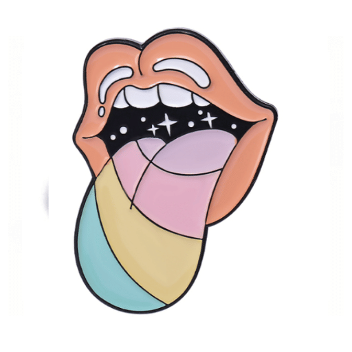 Punk Tongue Pin – Funky Pins